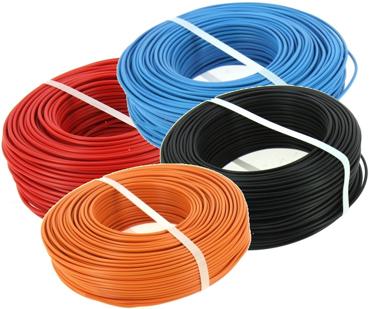 Bobine 100m fil électrique 1,5mm²