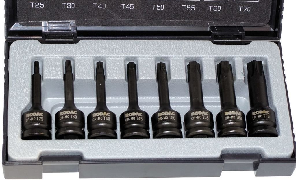 Douilles et embouts Torx