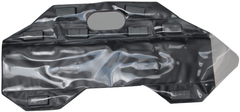 Porte plaque magnétique